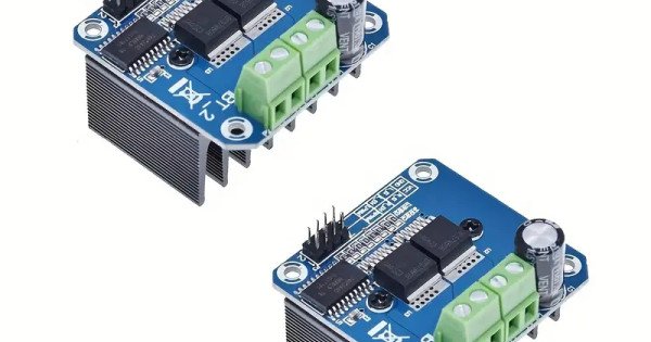 BTS7960 Dual H-Bridge Stepper Motor Driver Module with Current Limit ...