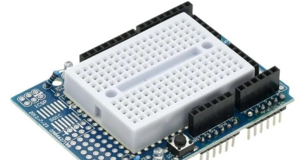 UNO Proto Shield Prototype Expansion Board With SYB-170 Mini Breadboard ...