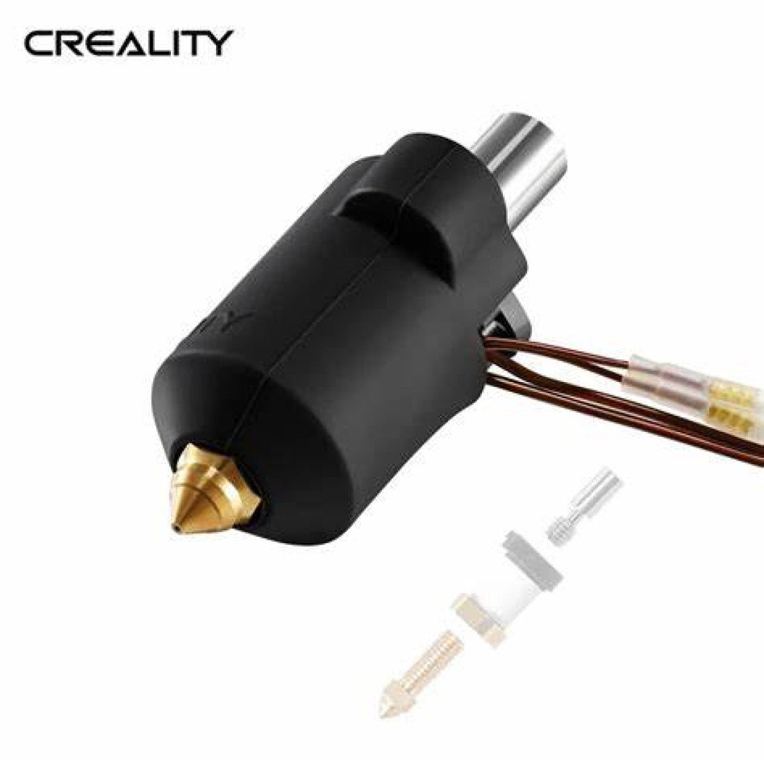 Heating Block Kit Upgrade Hotend Kit 550°C Bi-metal Heatbreak 24V 60W ...