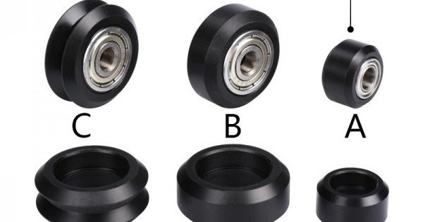 Openbuilds Plastic Wheel PC Passive Round Wheel for Smooth Motion
